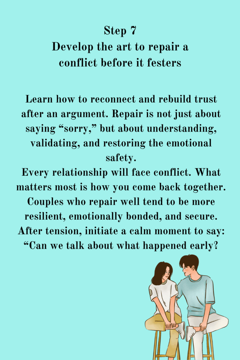 7 steps of relationships – Christian Relationship Coaching
